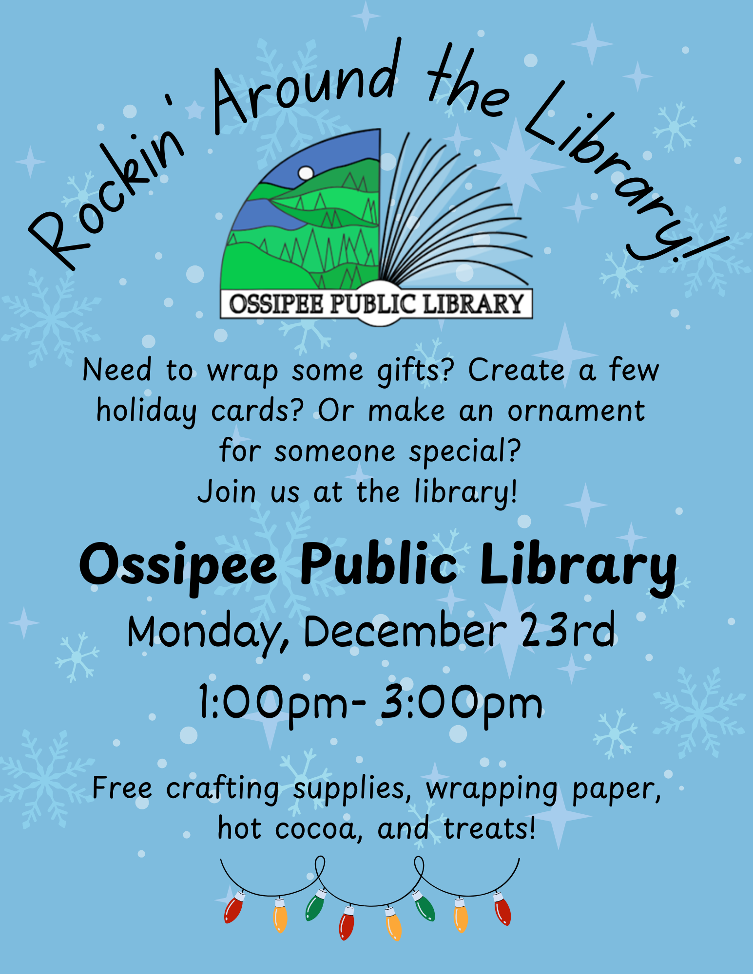 Rockin Around the Library! | Ossipee Public Library